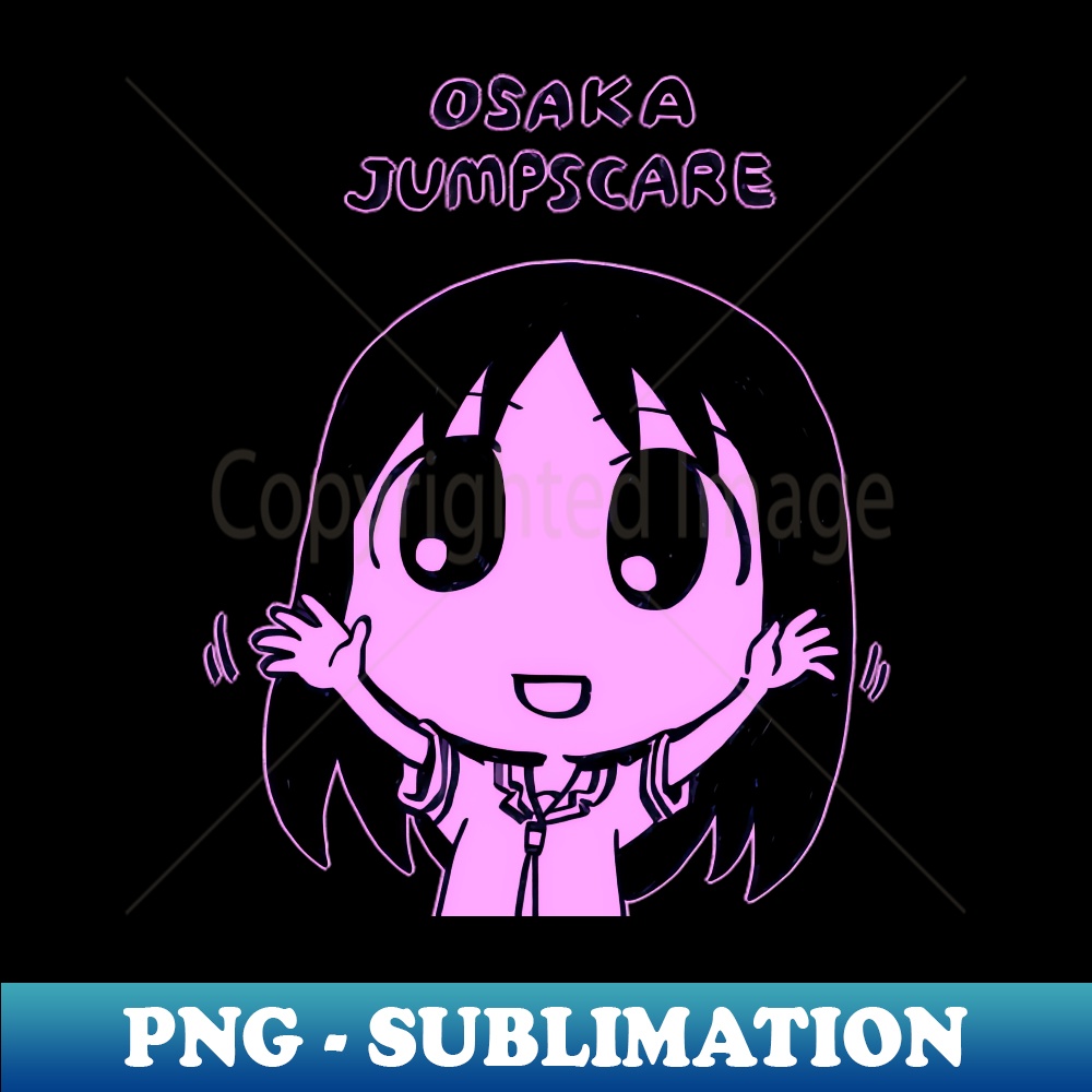 I draw chibi osaka but she be giving you jumpscare azumanga | Inspire ...