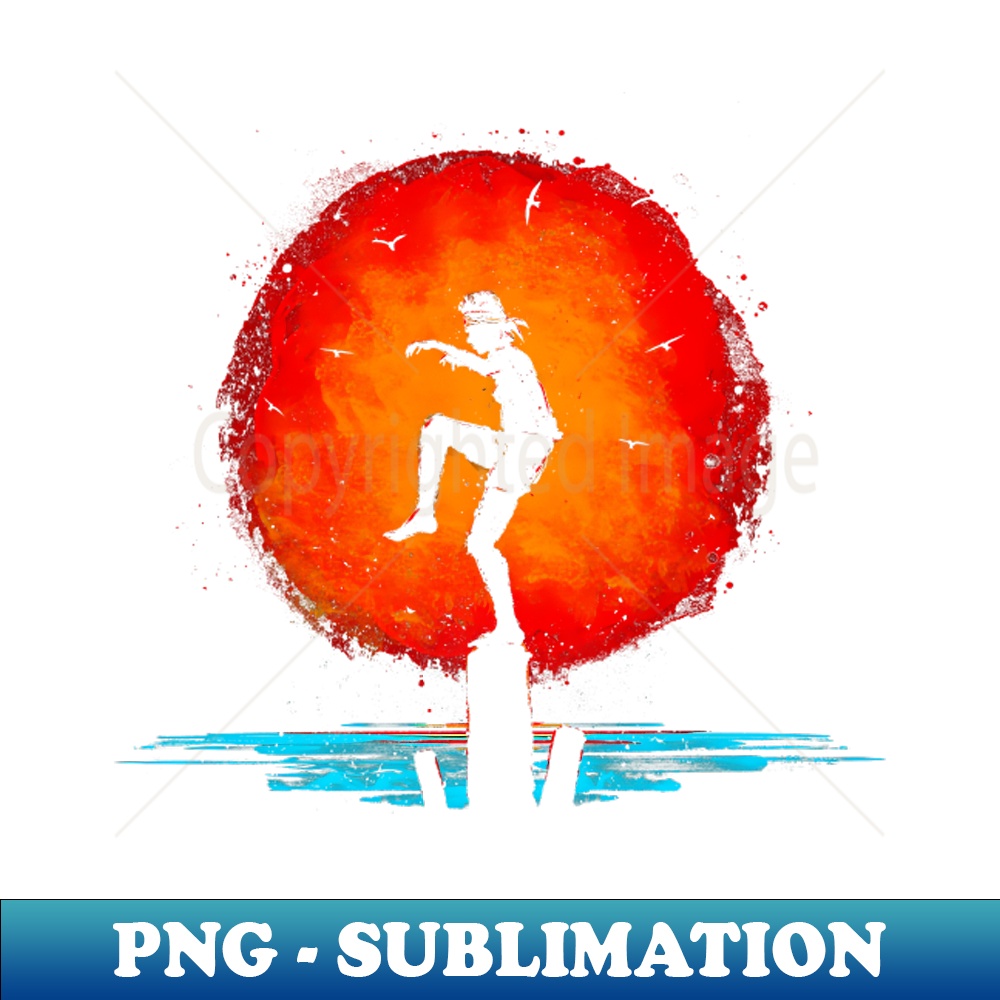 Karate Kid Minimal Tribute Painting - Artistic Sublimation D | Inspire ...