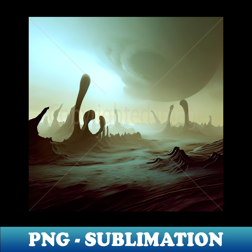 Alien landscape - Exclusive Sublimation Digital File - Enhan | Inspire ...