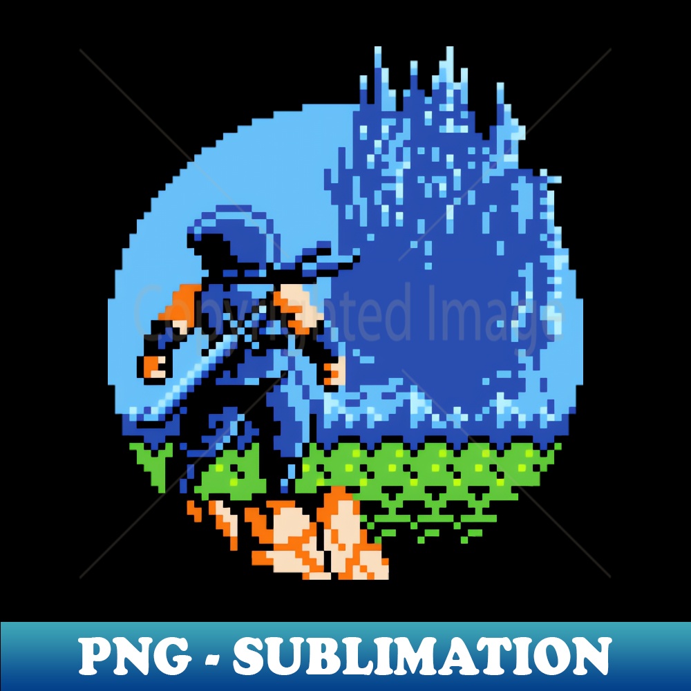 8-bit Ninja - PNG Sublimation Digital Download - Vibrant and | Inspire ...