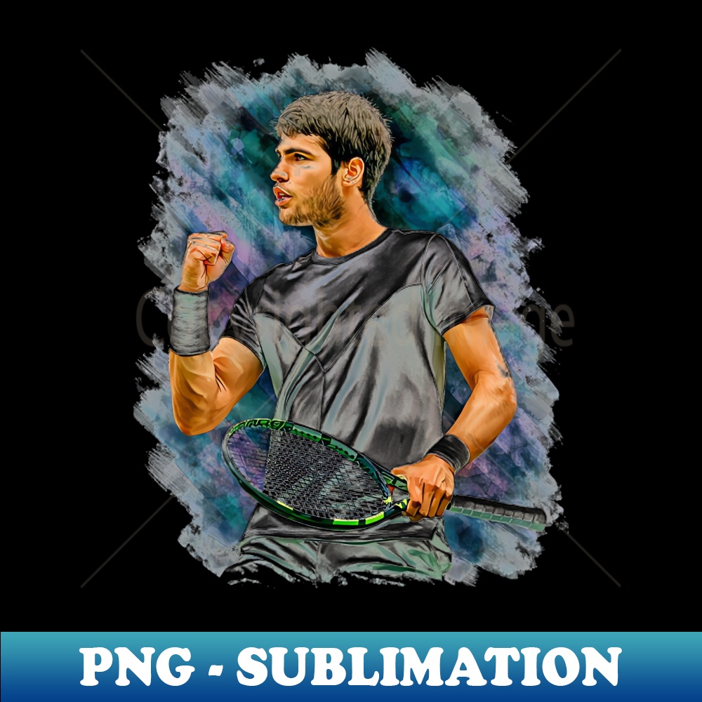 Carlos Alcaraz Fighter - Vintage Sublimation PNG Download - | Inspire ...