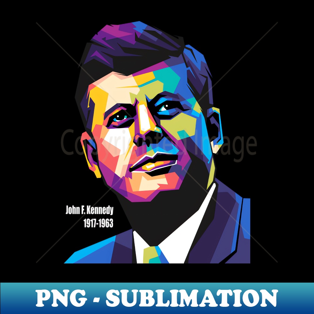 John F Kennedy - Signature Sublimation PNG File - Vibrant an | Inspire ...