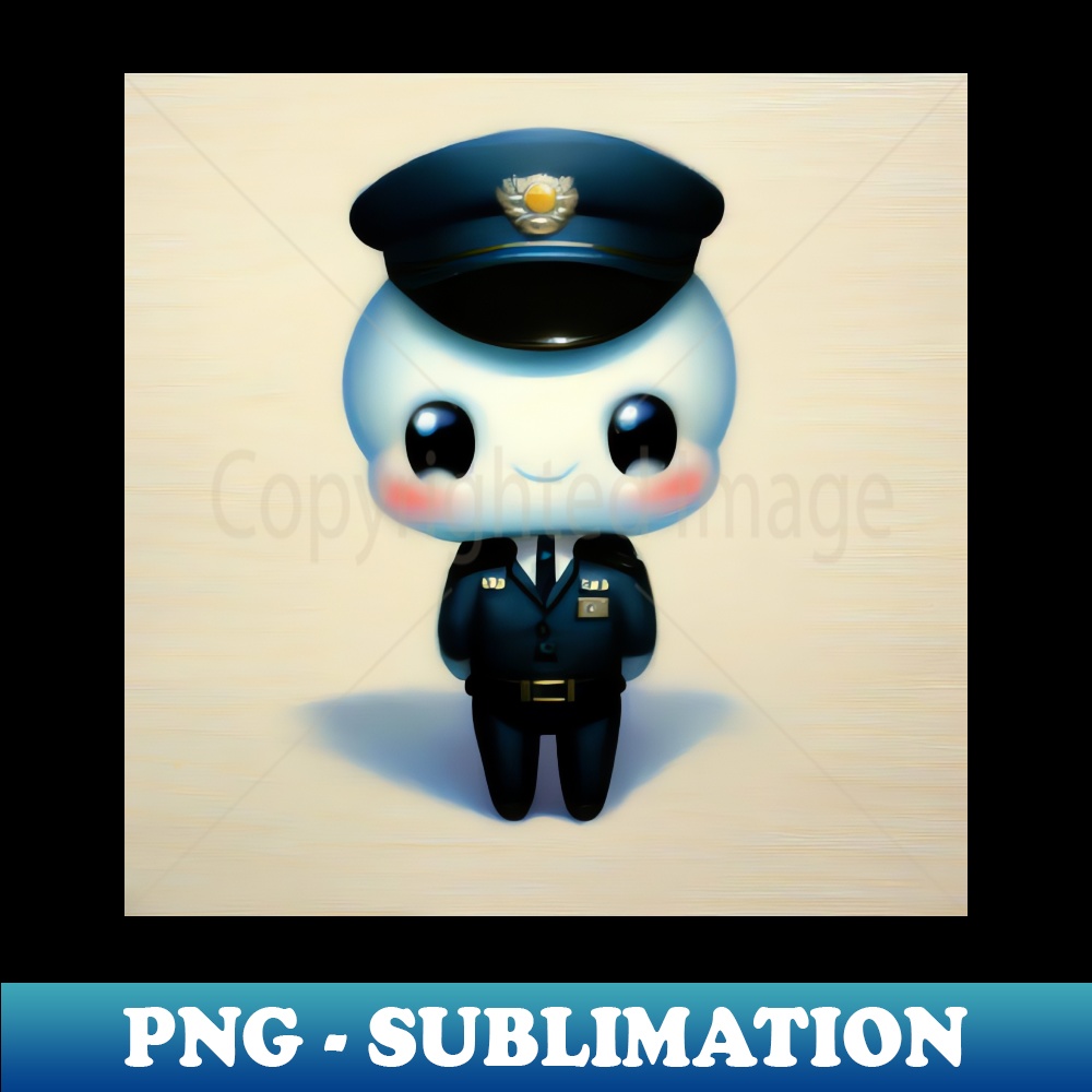 Ghost Cop - Premium PNG Sublimation File - Create with Confi | Inspire ...