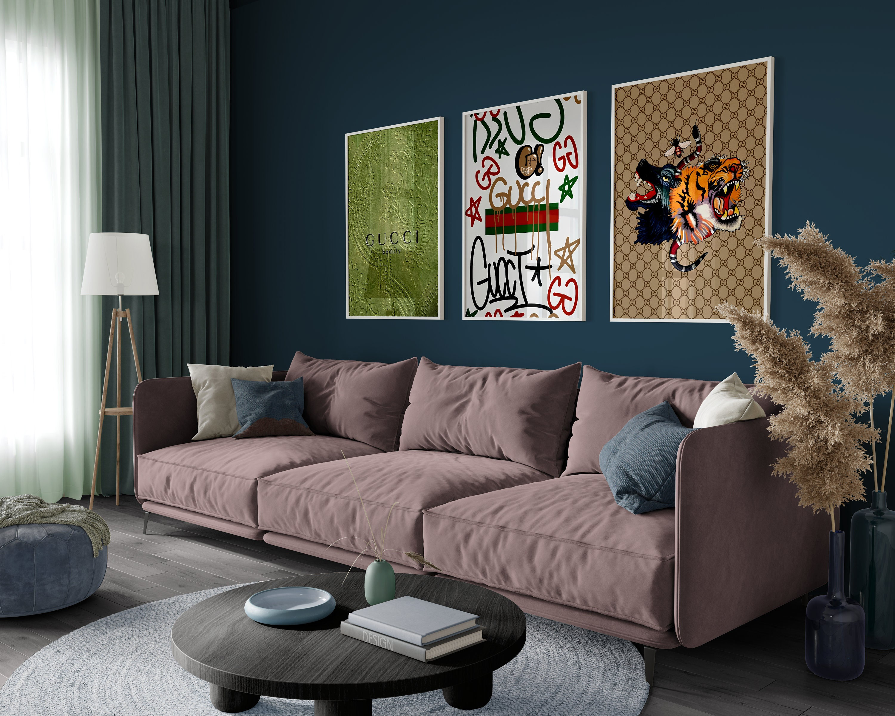 Designer Poster Set of 3 Hypebeast Figure Printable Wall Min - Inspire ...