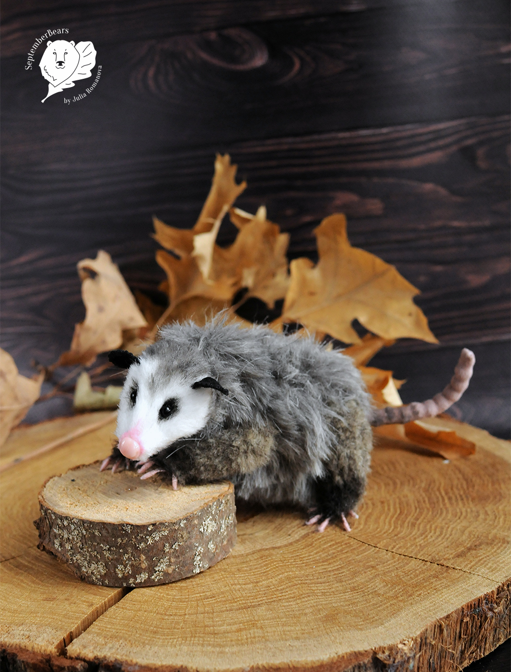 realistic mini toy possum pet portrait - Inspire Uplift