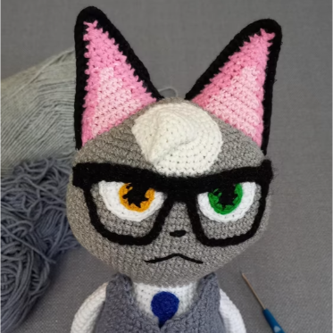Raymond animal crossing Crochet pattern, digital file PDF, d | Inspire ...