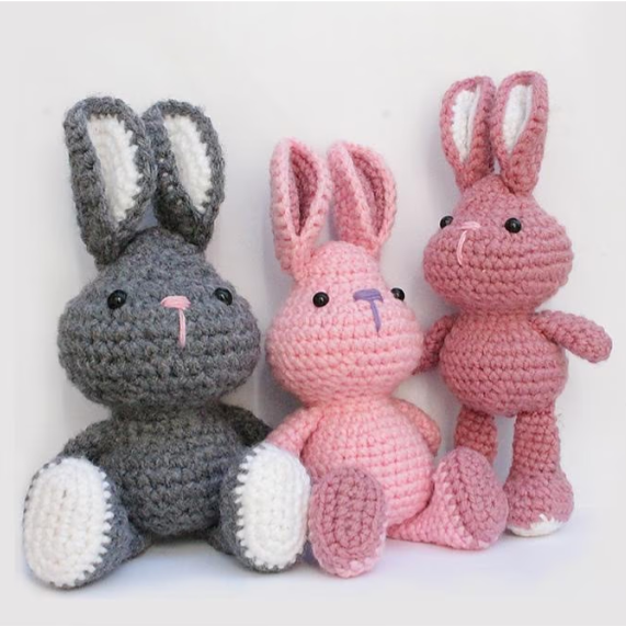 Amigurumi Bunny Rabbit Crochet pattern, digital file PDF, di | Inspire ...