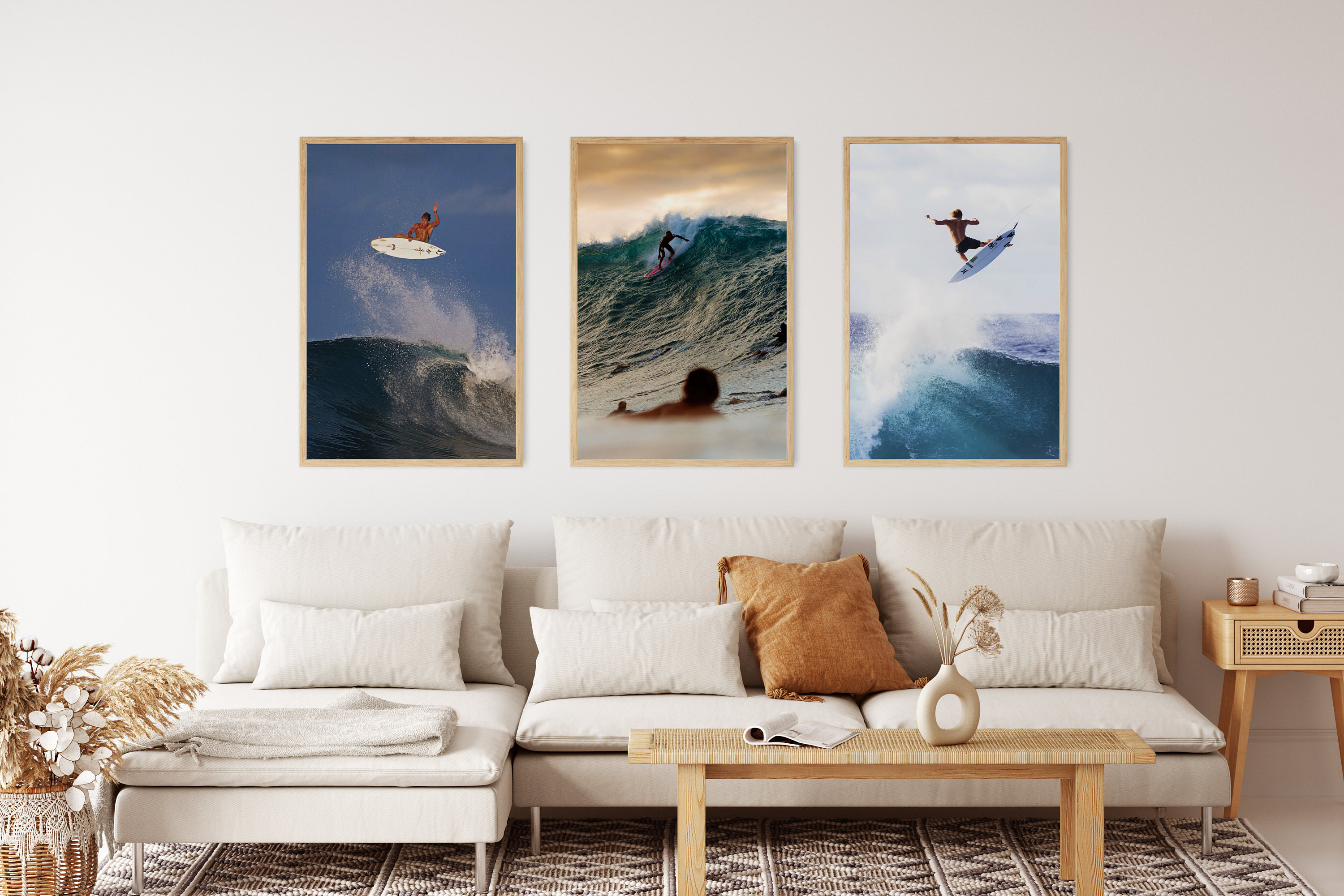 Surf Poster, Surf Set of 3 Posters, Surf, Ocean Poster, Surf | Inspire ...