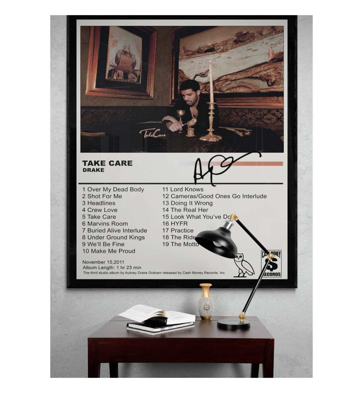 Drake Take care poster, hype beast ovo poster, | Inspire Uplift
