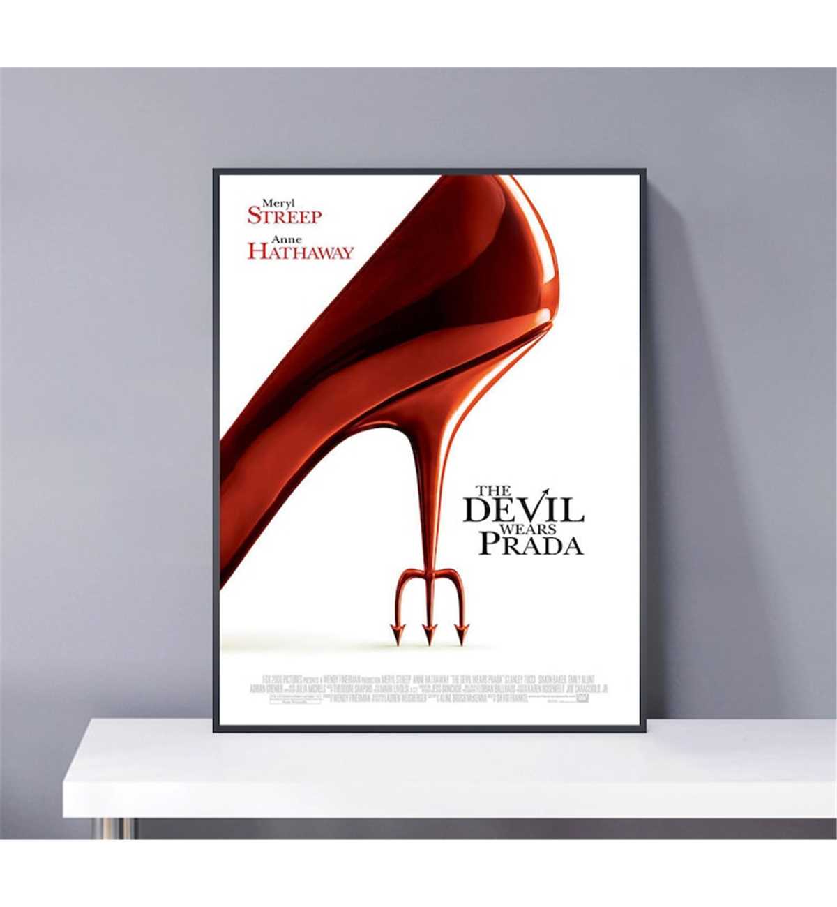The Devil Wears Prada Movie Poster PVC package | Inspire Uplift