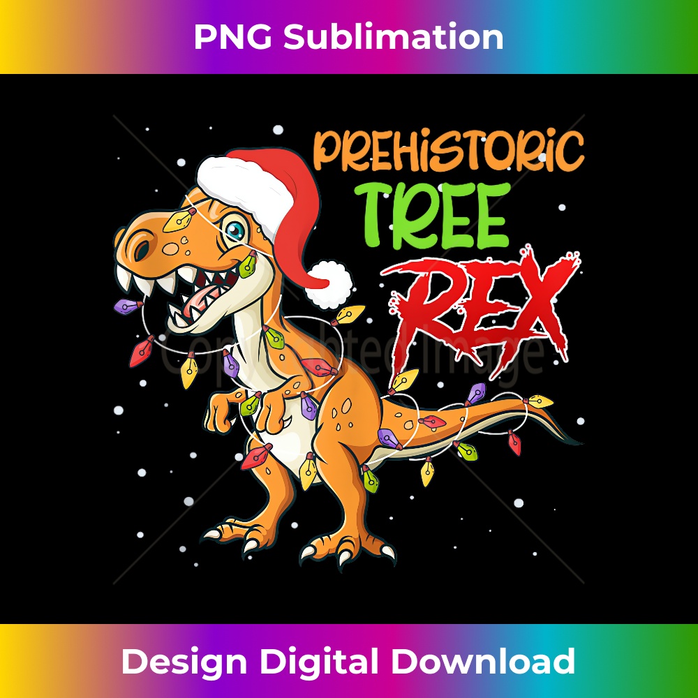 Christmas Tree Rex Dinosaur Christmas Market Fir Tree Tank T | Inspire ...
