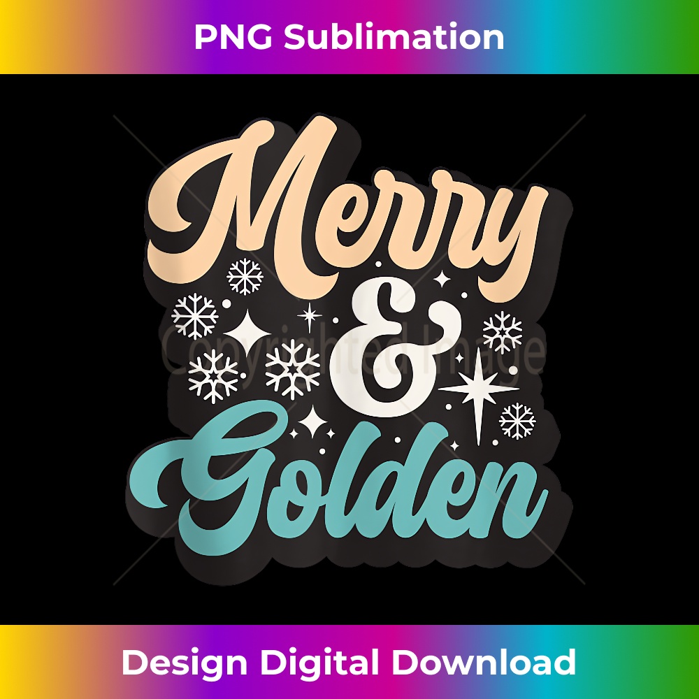 Cute Christmas Holiday Merry & Golden Word Art Typography St - Inspire ...