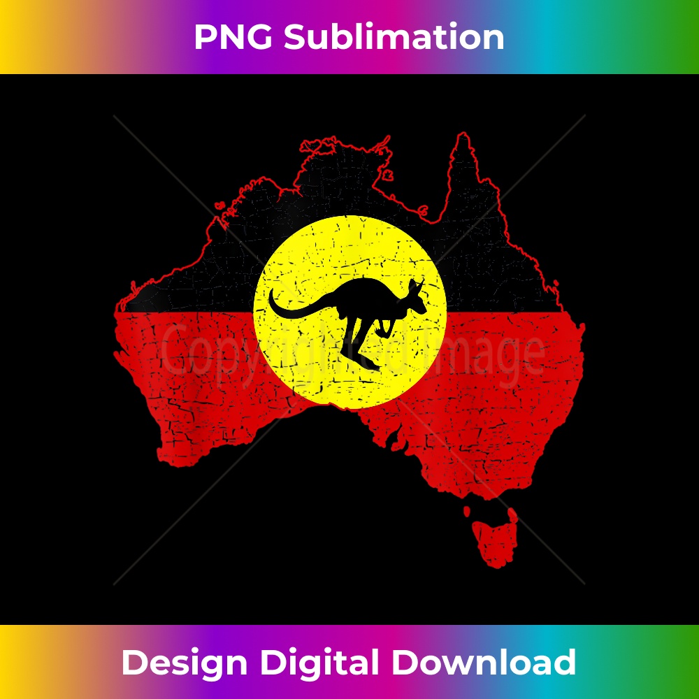 Aboriginal Proud Indigenous Black Red Yellow Australia Flag | Inspire ...