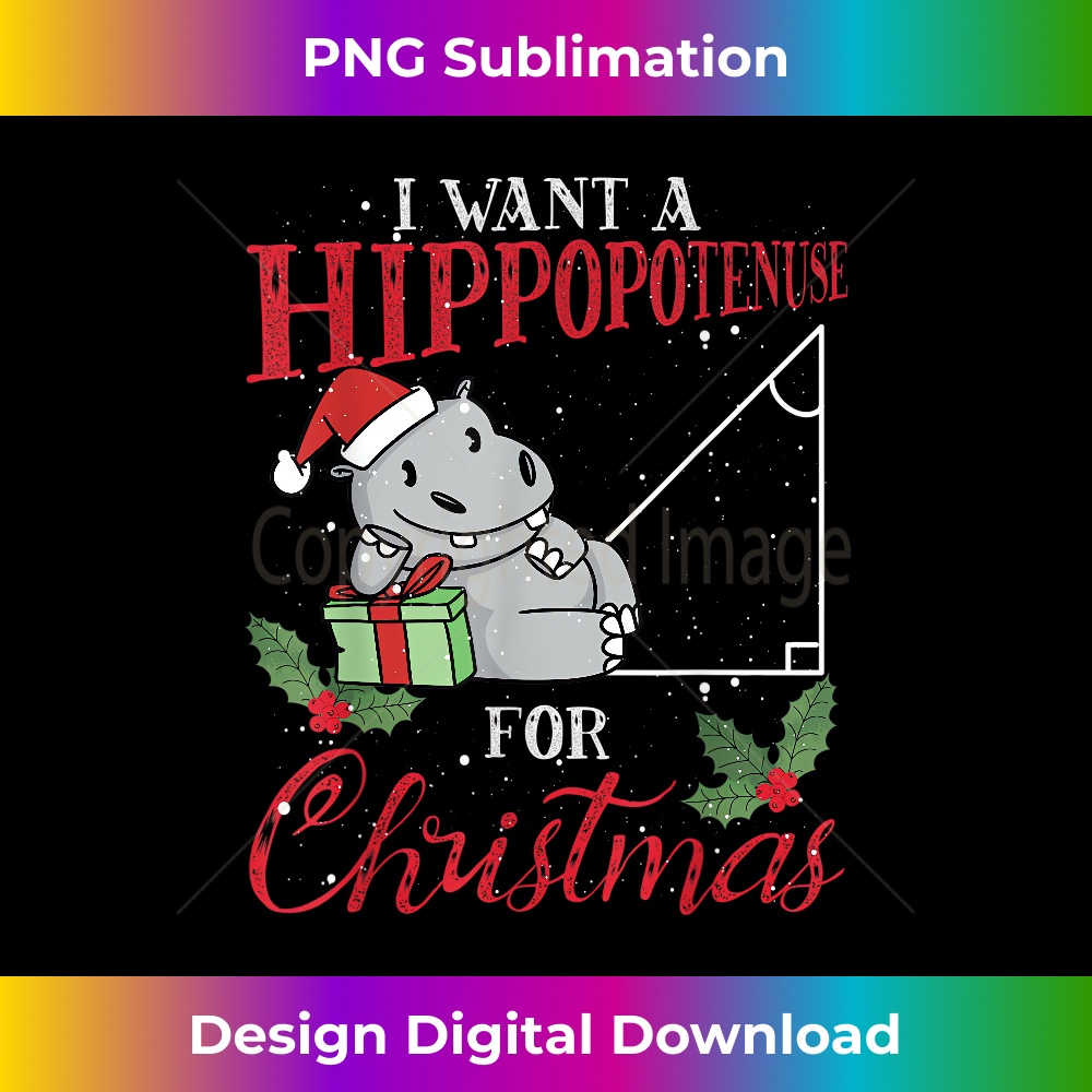 Christmas Math Teacher Funny Hypotenuse Math Hippotenuse - U | Inspire ...