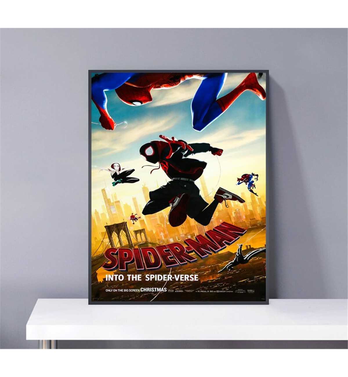 Spider-Man Into The Spider-Verse 2018 Movie Poster PVC | Inspire Uplift