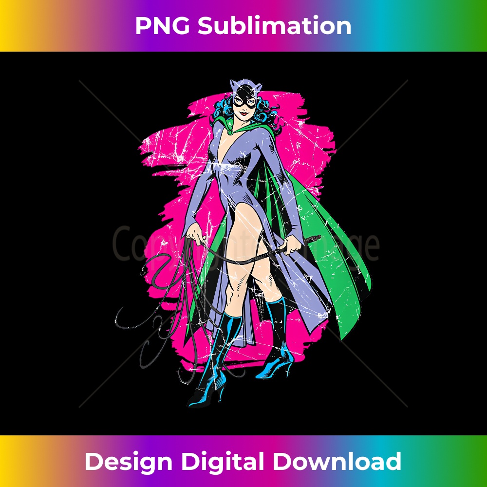 DC Comics Catwoman Character Spray Tank To - Vibrant Sublima - Inspire ...