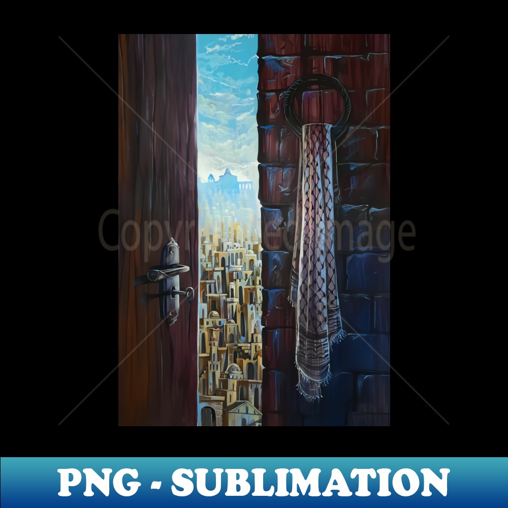 Our House In Jerusalem Painting Al Quds Old House Drawing P | Inspire ...