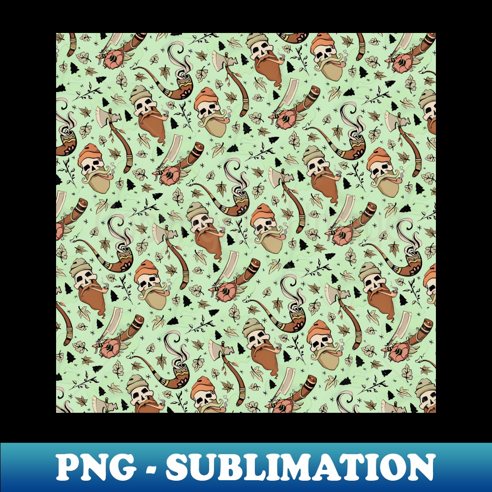 Lumberjack Tattoo Pattern - Digital Sublimation Download Fil | Inspire ...