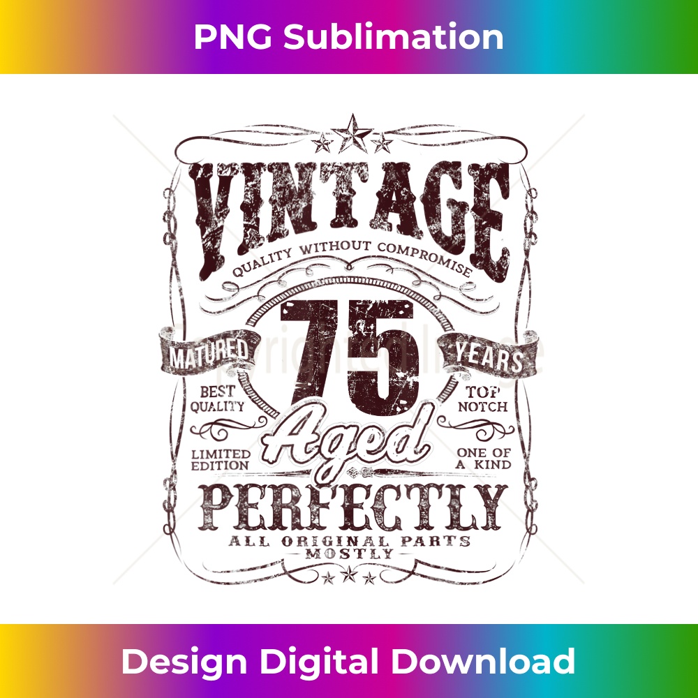 75 Years Old Vintage 1947 Limited Edition 75th Birthday - Fu - Inspire ...