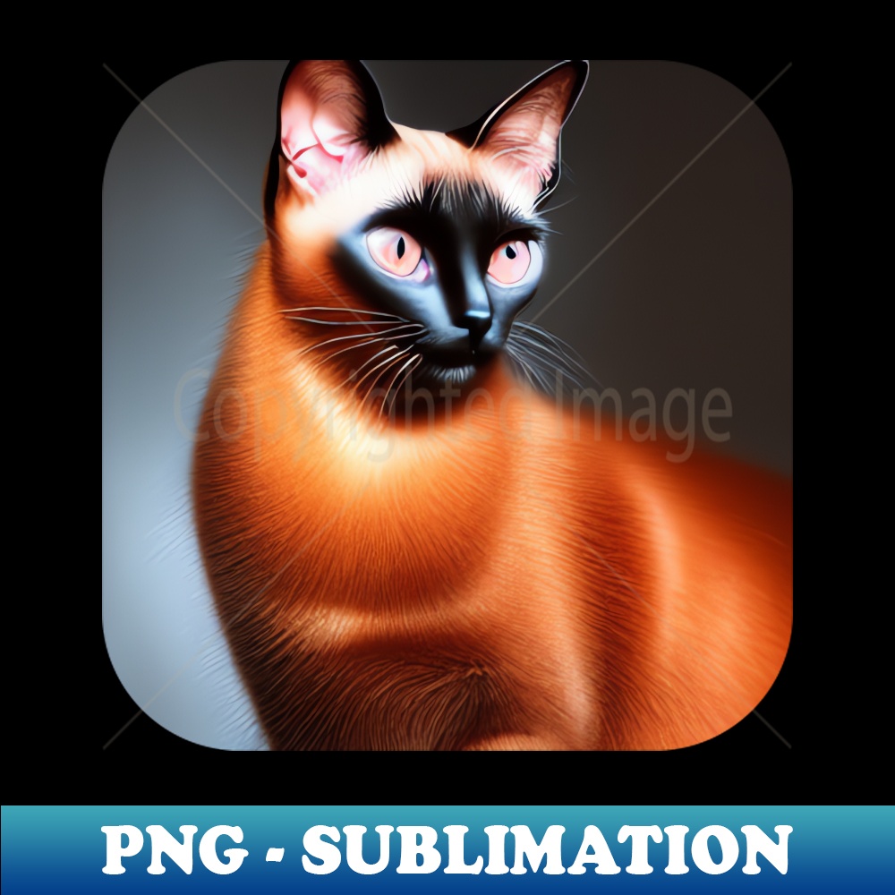 Siamese cat - PNG Transparent Digital Download File for Subl - Inspire ...