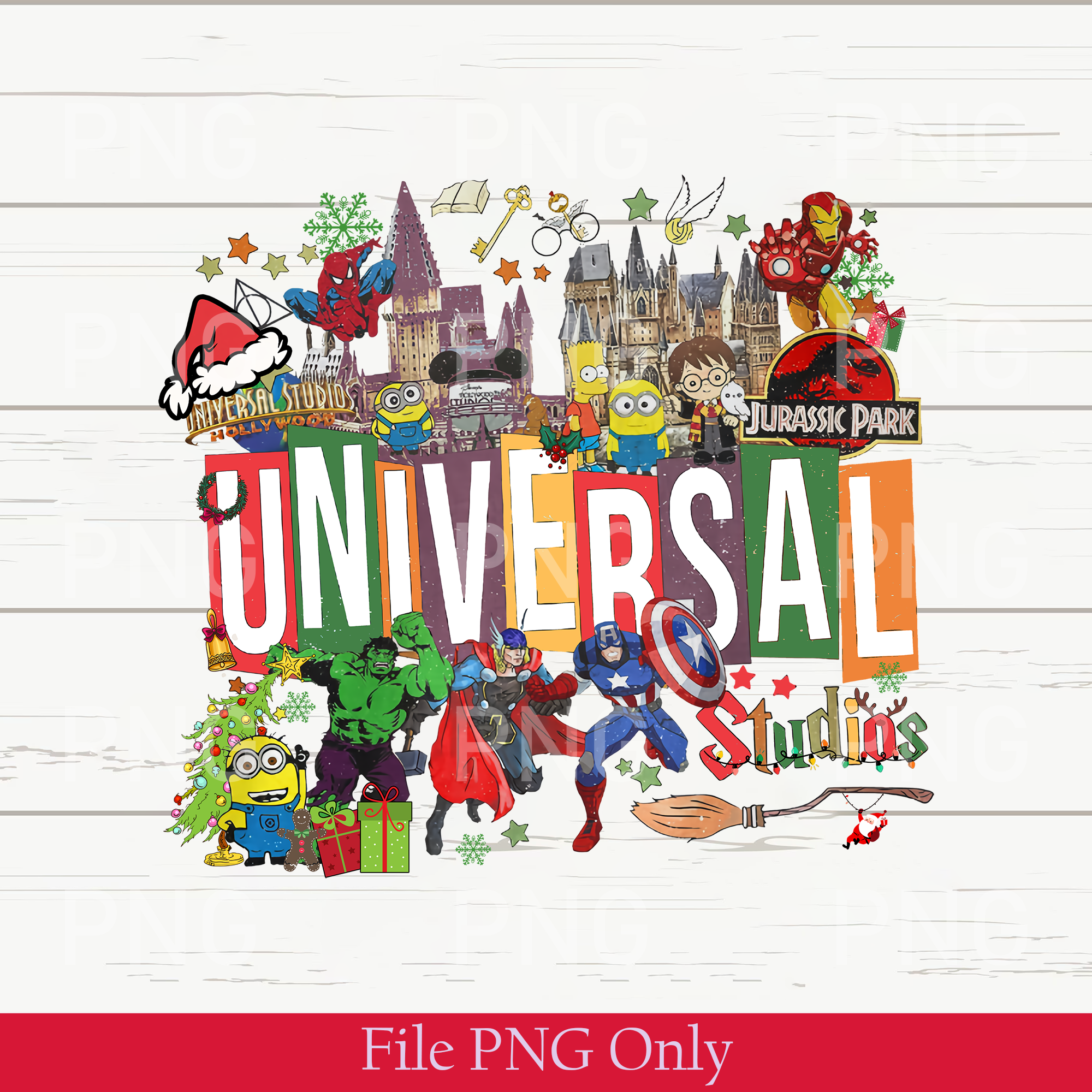 Universal Studios Christmas PNG, Holiday At Universal Trip P - Inspire ...