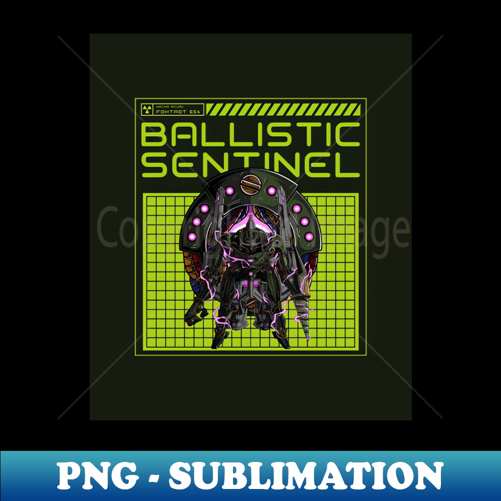 BALLISTIC SENTINEL - PNG Transparent Sublimation File - Crea | Inspire ...