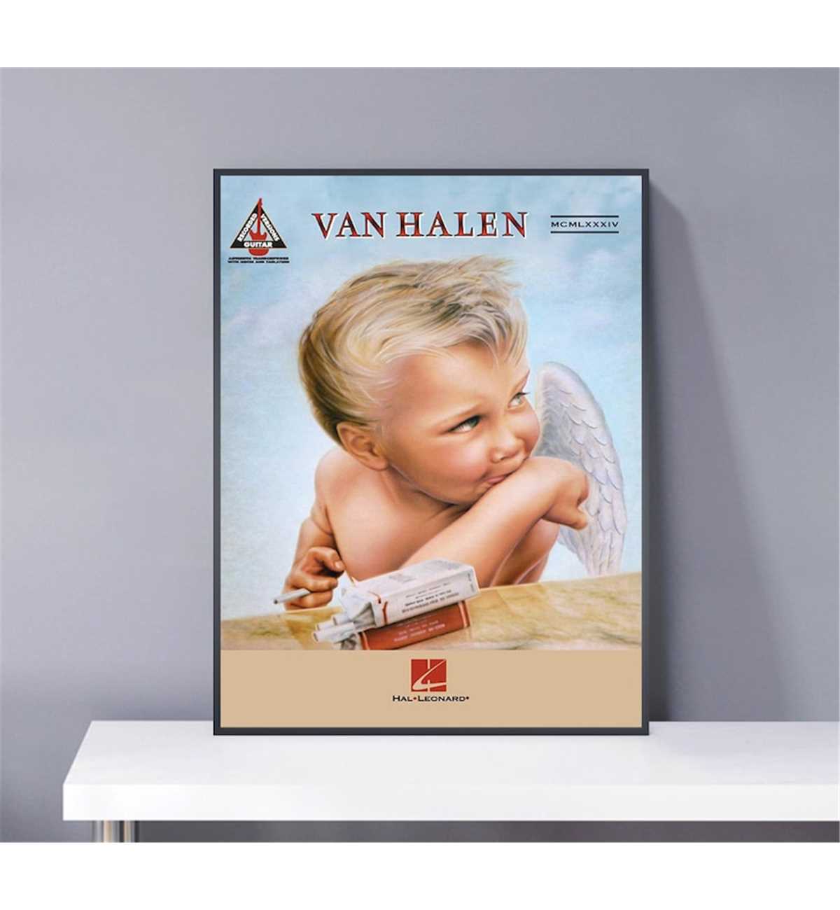 Van Halen Poster 1984 Hard Rock Band Music | Inspire Uplift