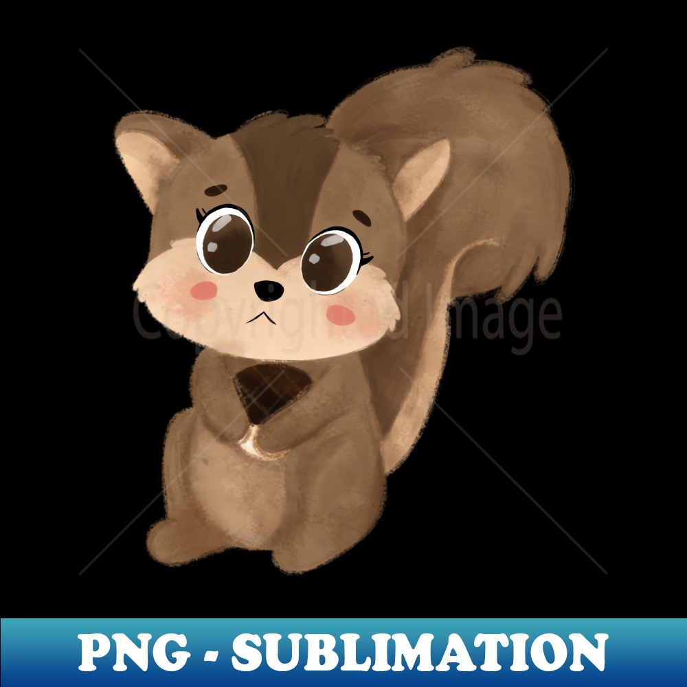 squirrel with acorn - Signature Sublimation PNG File - Trans | Inspire ...