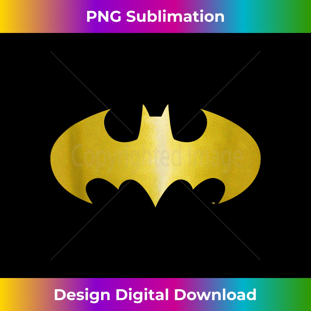 DC Batman Logo Classic Metallicc Tank Top - Sleek Sublimatio | Inspire ...