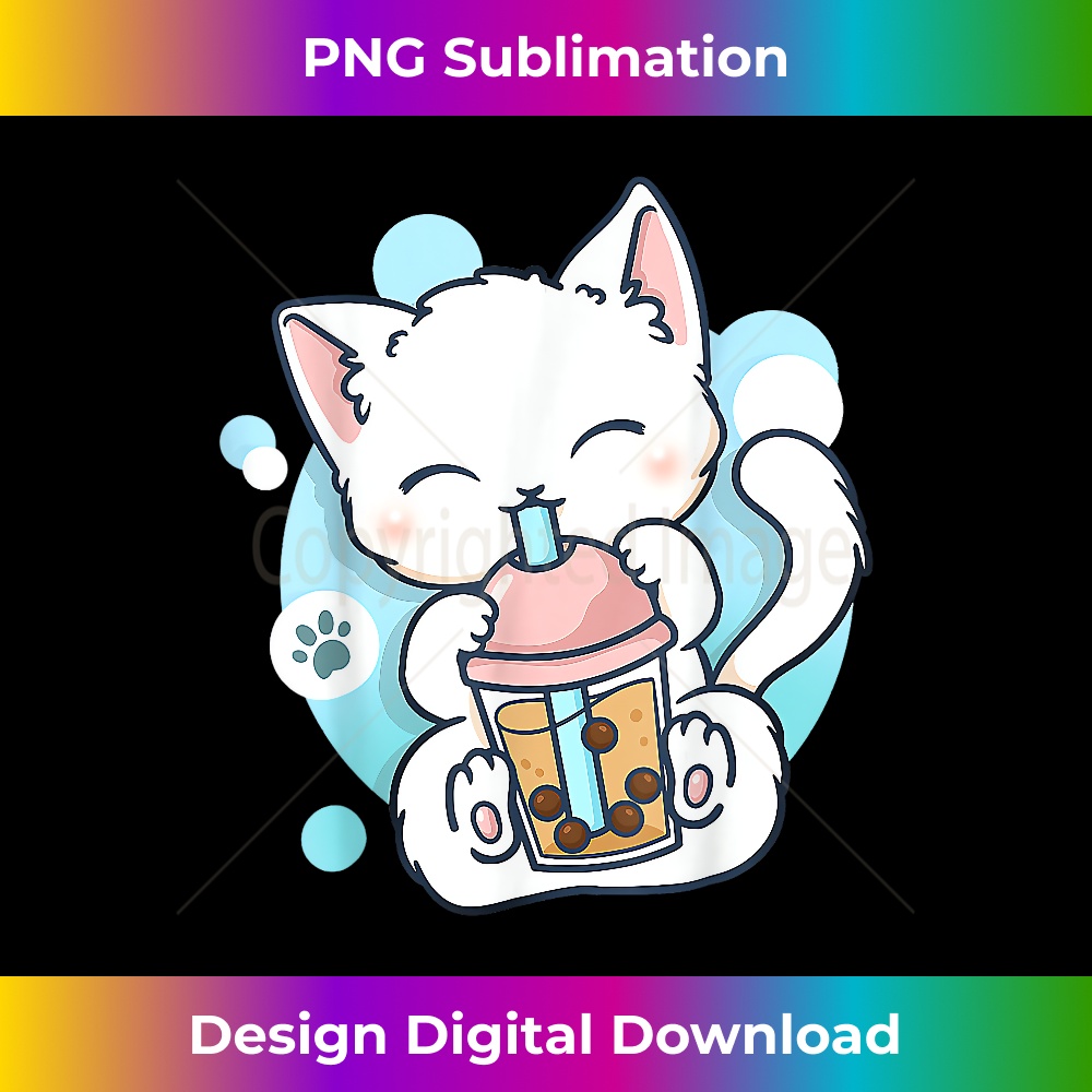 Cat Boba Anime Bubble Tea Neko Girls Kawaii Girls Teen - Sop | Inspire ...