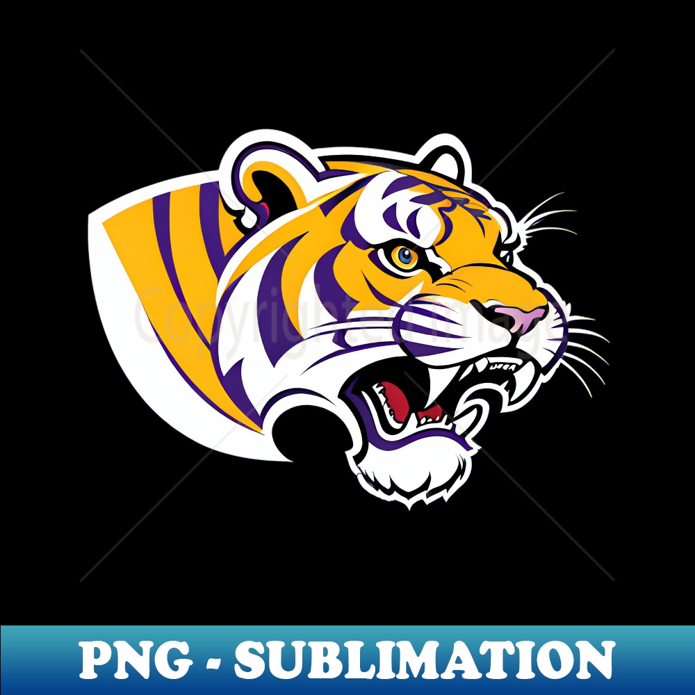 LSU Tigers football logo violett - PNG Transparent Digital D | Inspire ...