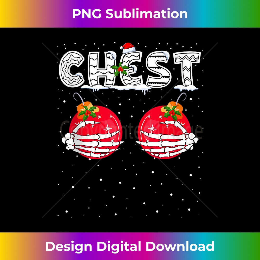 Chest Nuts Santa Skeleton Hand Christmas Tree Lights Couples | Inspire ...