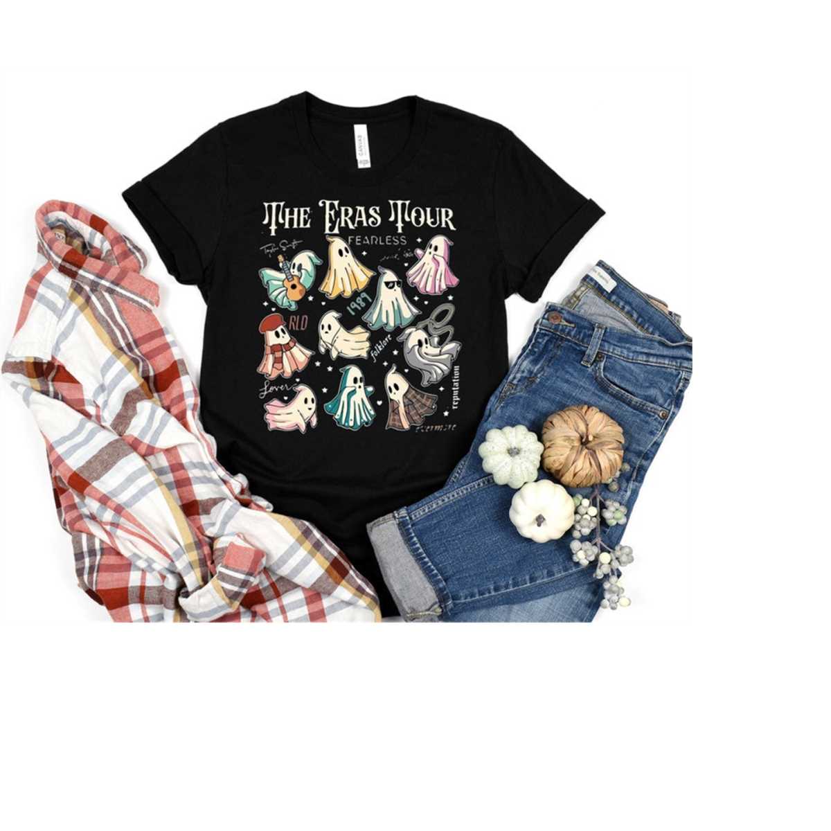 Comfort Color The Eras Tour Ghost Shirt, Eras Tour Merch, Sw | Inspire ...