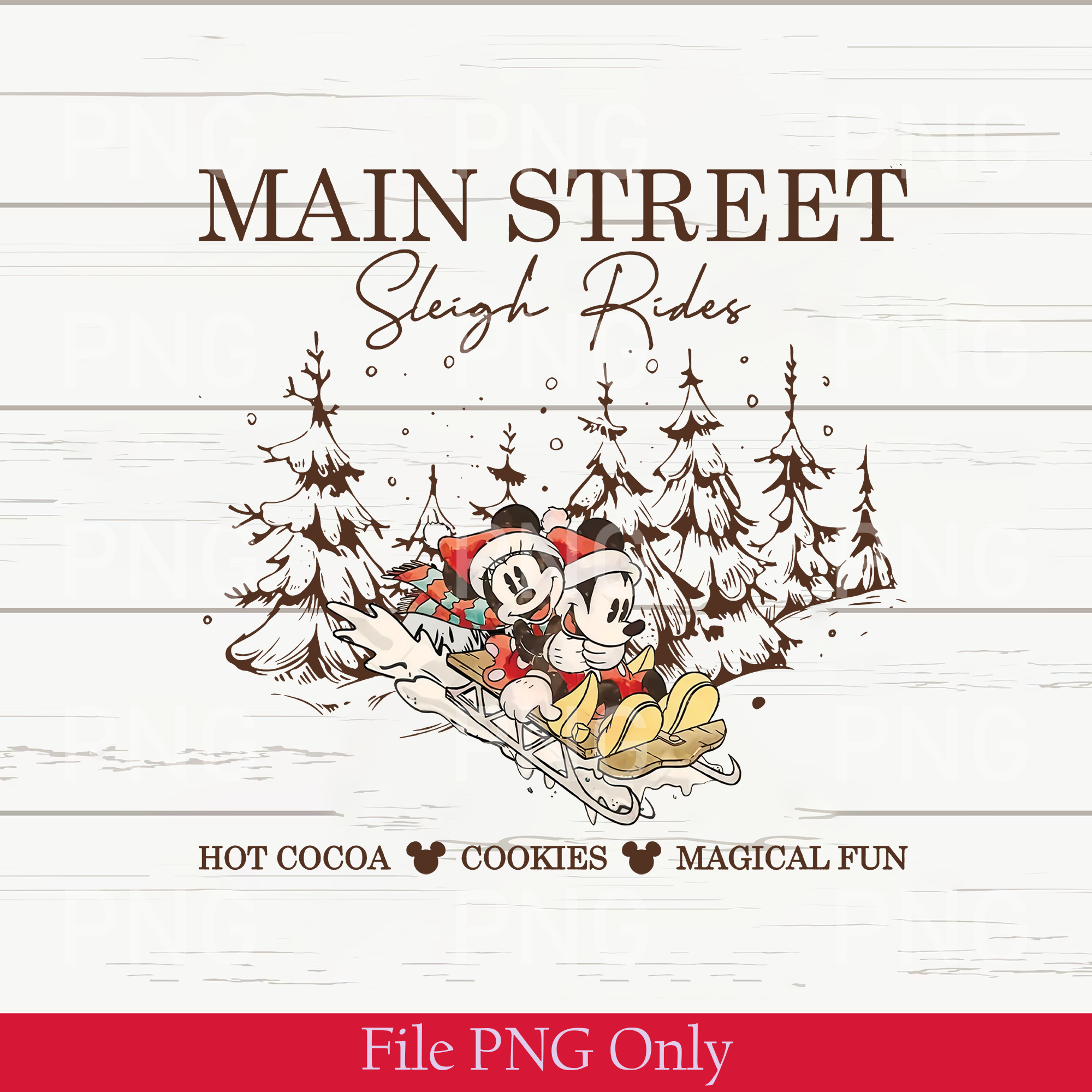 Disney Christmas PNG, Disney Farm Fresh PNG, Mickey's Tree F - Inspire ...