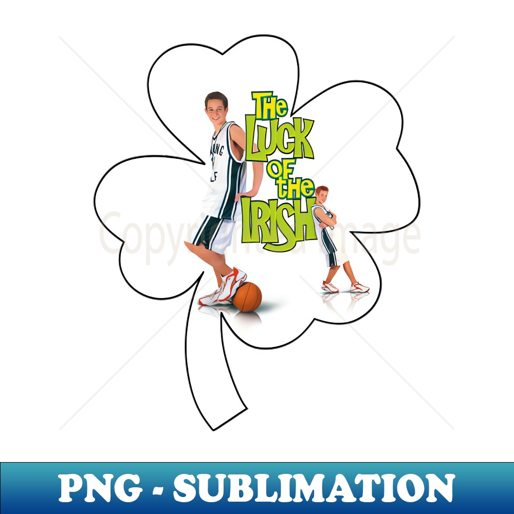 Luck of the Irish Four Leaf Clover - PNG Transparent Digital | Inspire ...