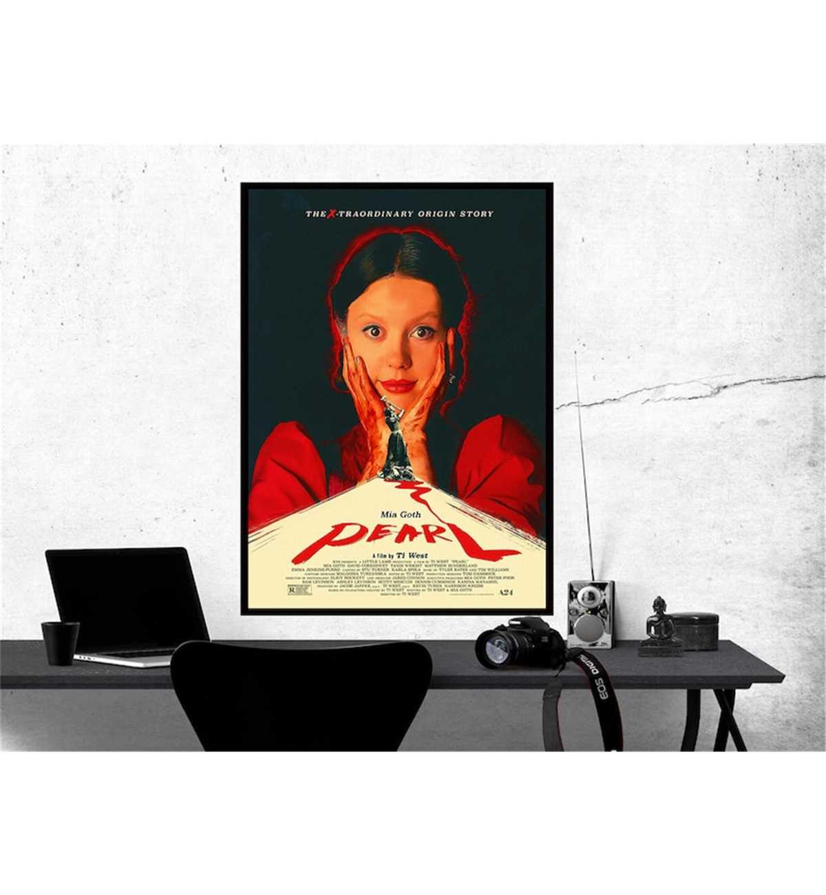 Pearl Movie Poster Stars Mia Goth Ti West, | Inspire Uplift