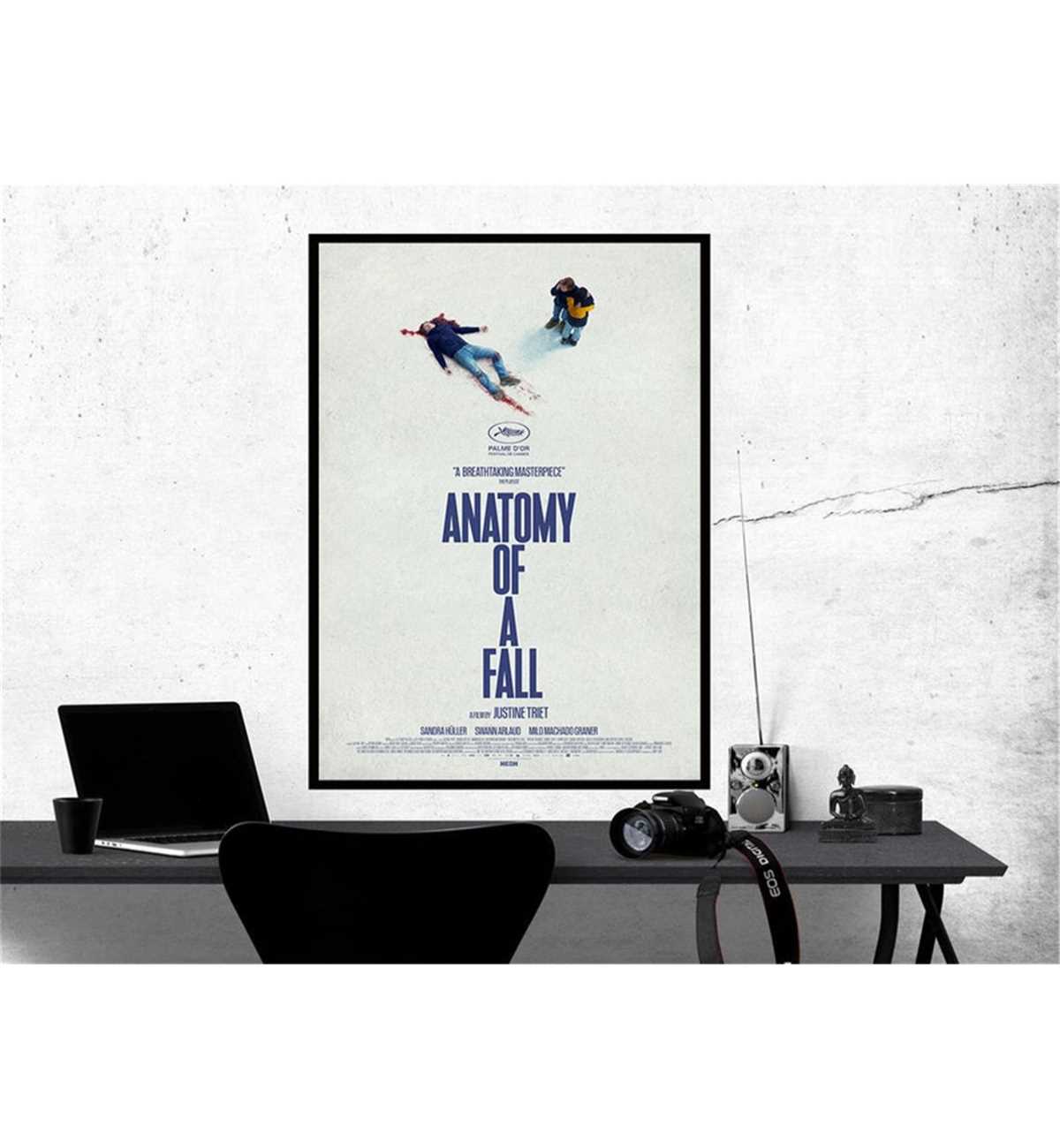 Anatomy of a Fall Movie Poster 2023 Film, | Inspire Uplift