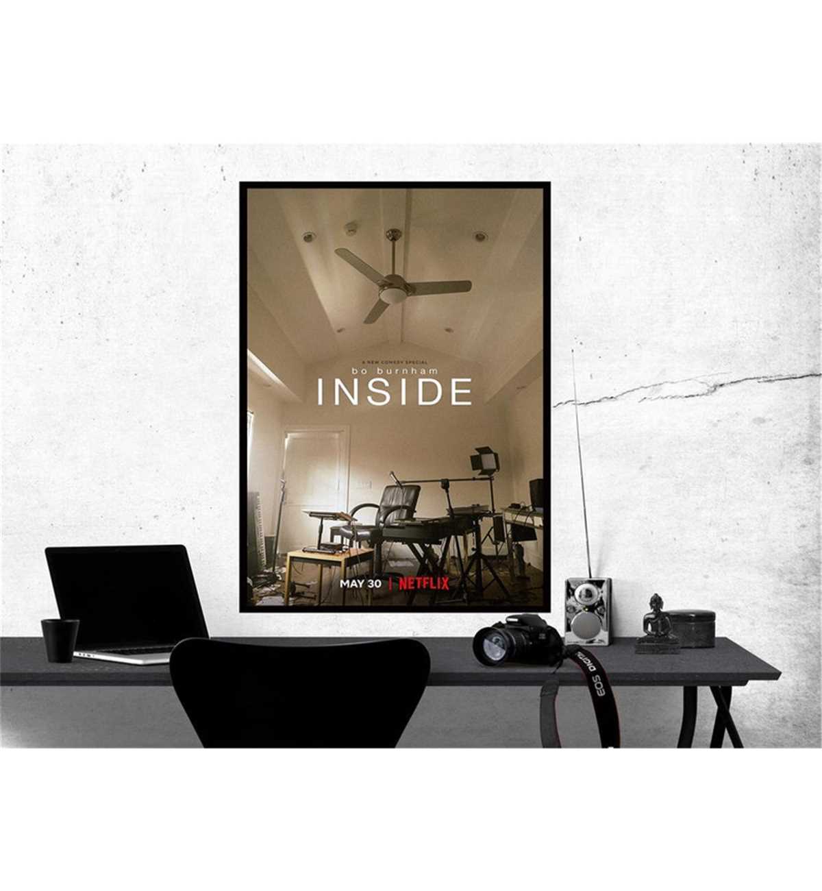 Bo Burnham: Inside Movie Poster, Room Decor, Home | Inspire Uplift