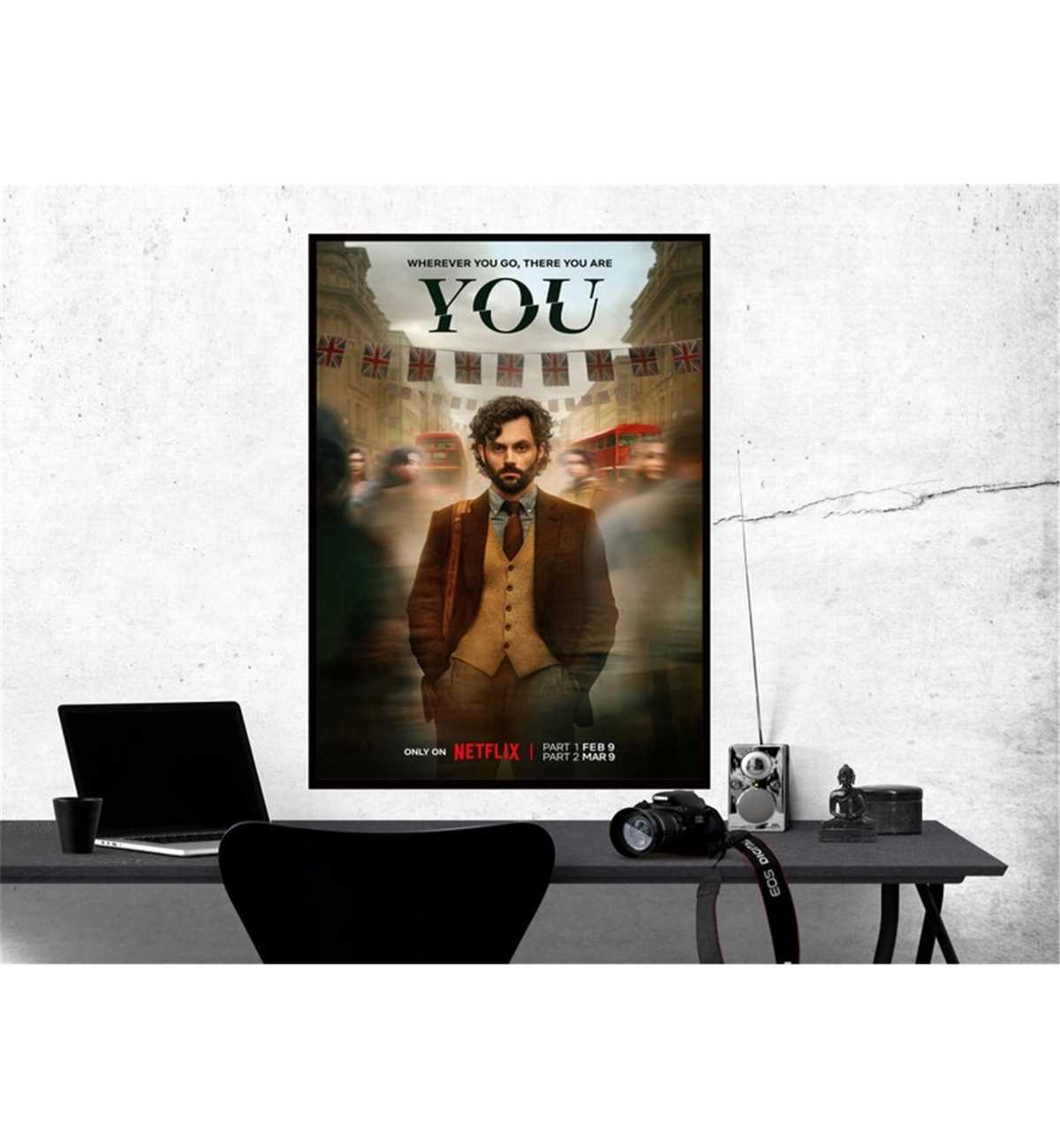 YOU Season 4 Poster 2023 Movie Poster, Room | Inspire Uplift