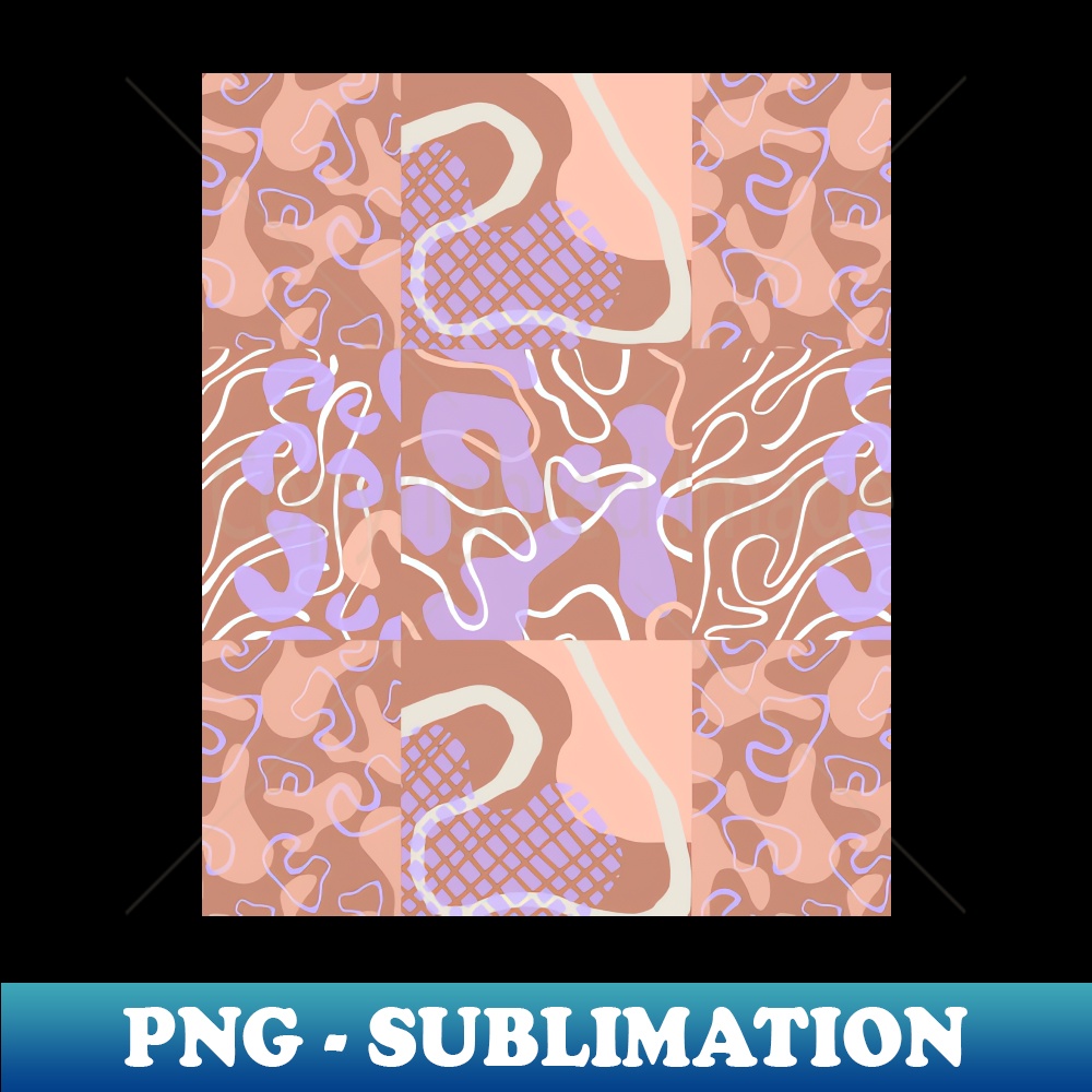 Modern curves and lines - PNG Transparent Sublimation Design - Inspire ...