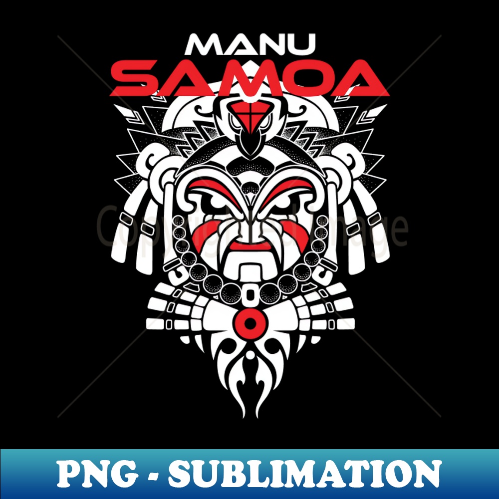 Manu Samoa Rugby Tattoo Mask Fan Memorabilia - Exclusive Sub | Inspire ...