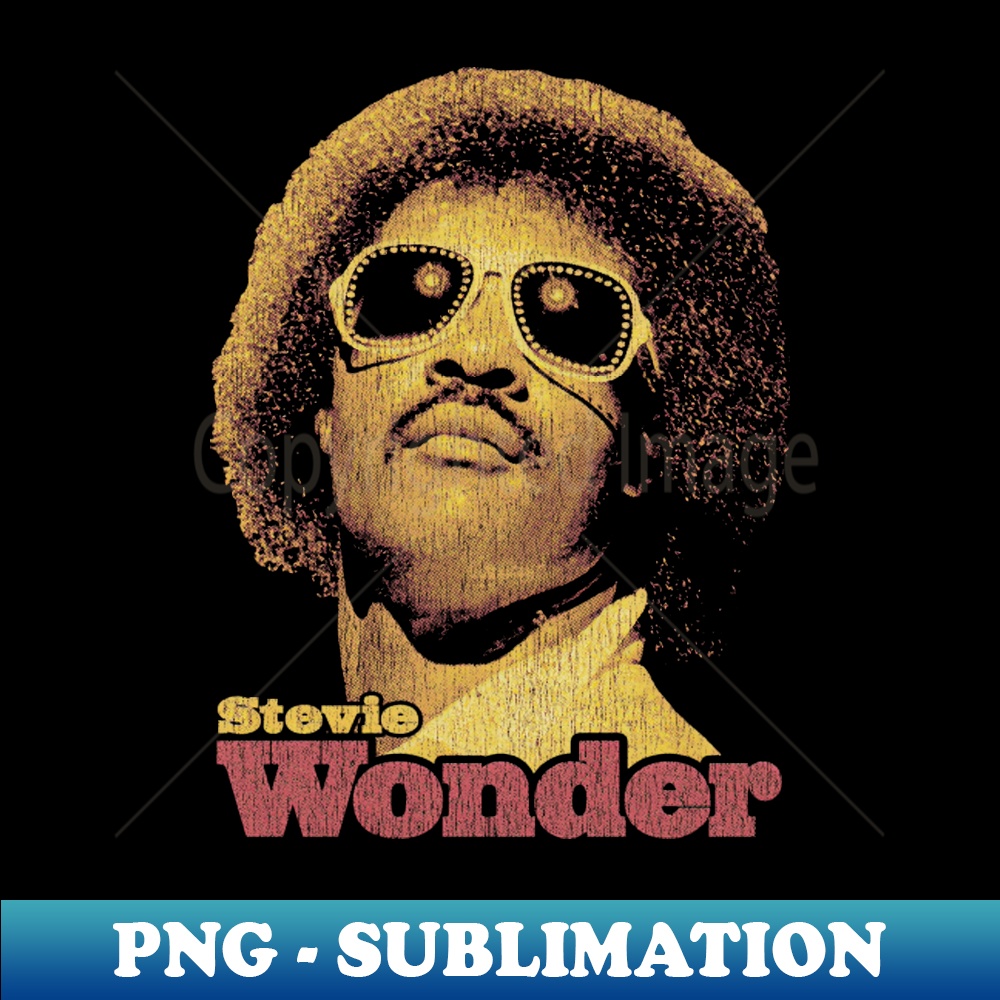 Stevie Wonder - PNG Sublimation Digital Download - Perfect f | Inspire ...