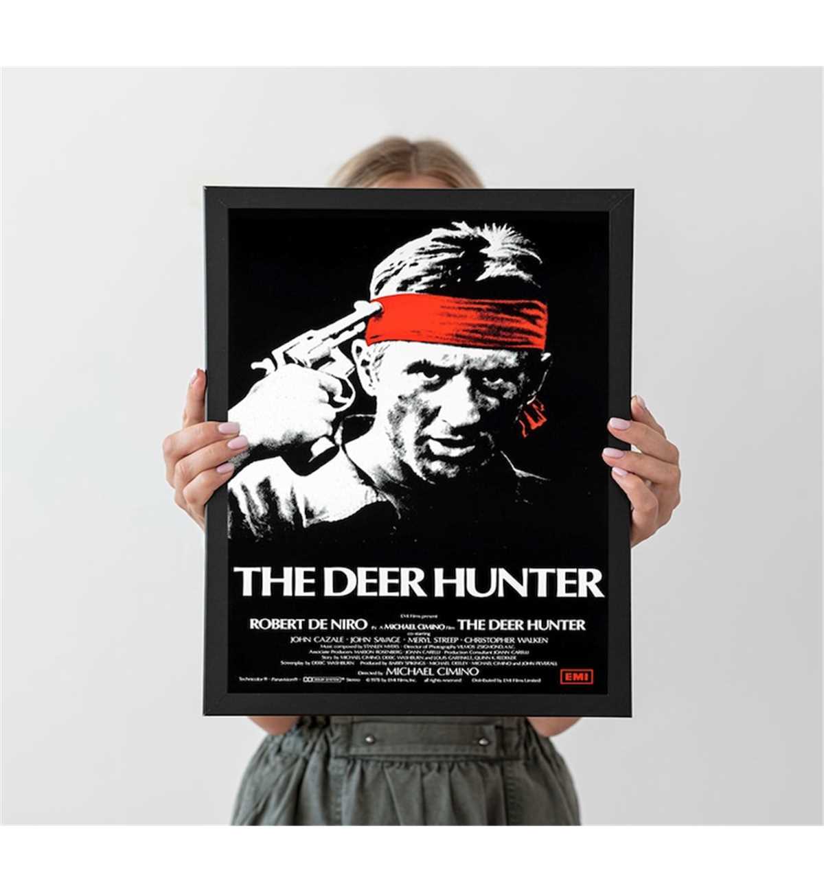 The Deer Hunter Classic Movie Poster, A4 A3 | Inspire Uplift