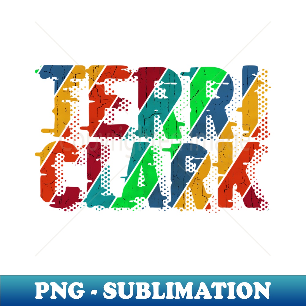 vintage color Terri Clark - Stylish Sublimation Digital Down | Inspire ...