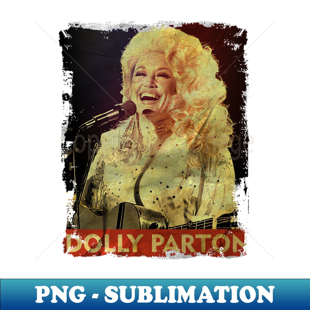 TEXTURE ART-Dolly Parton - RETRO STYLE 1 - Digital Sublimati - Inspire ...