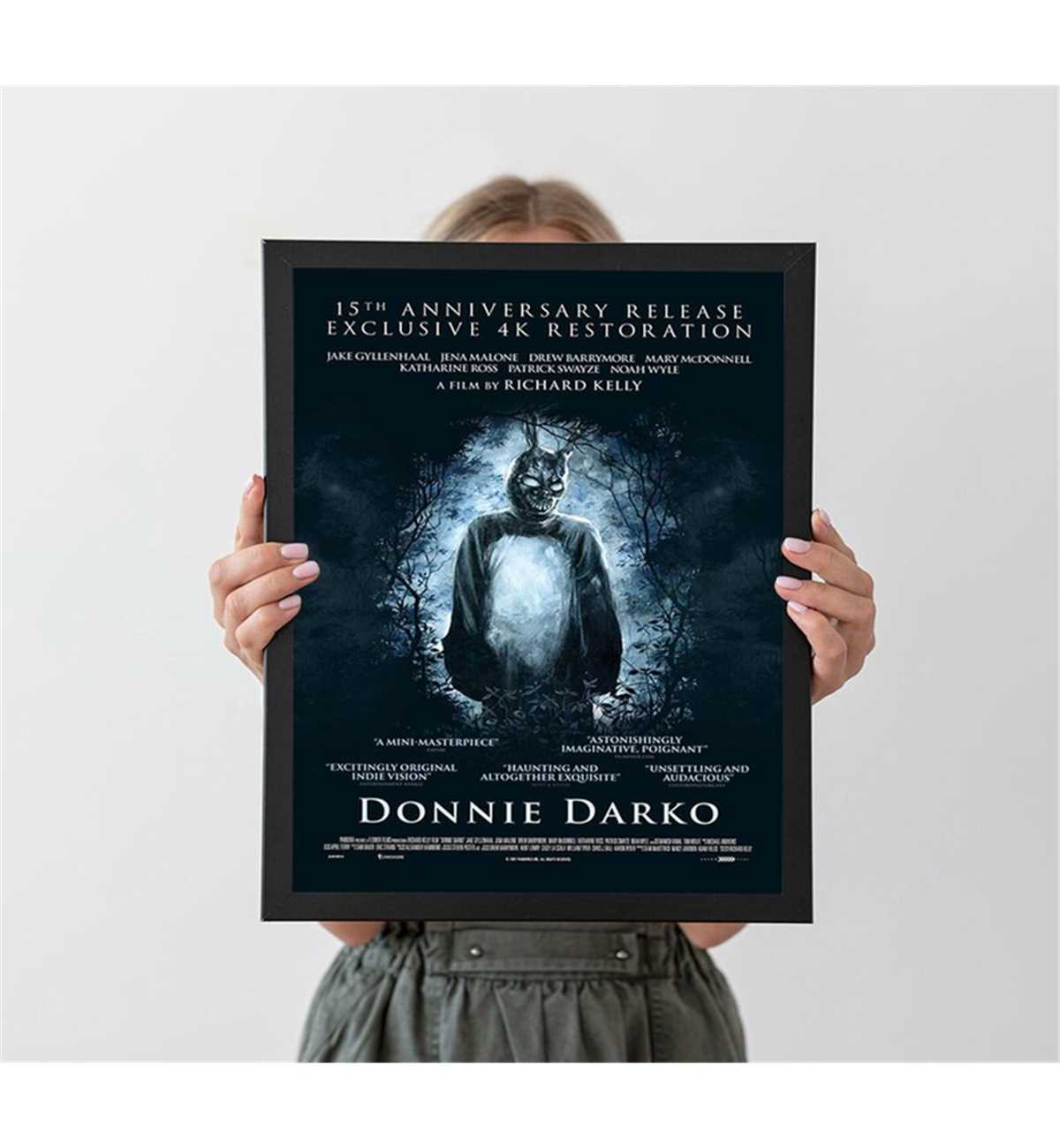 Donnie Darko Classic Movie Poster, A4 A3 A2 | Inspire Uplift
