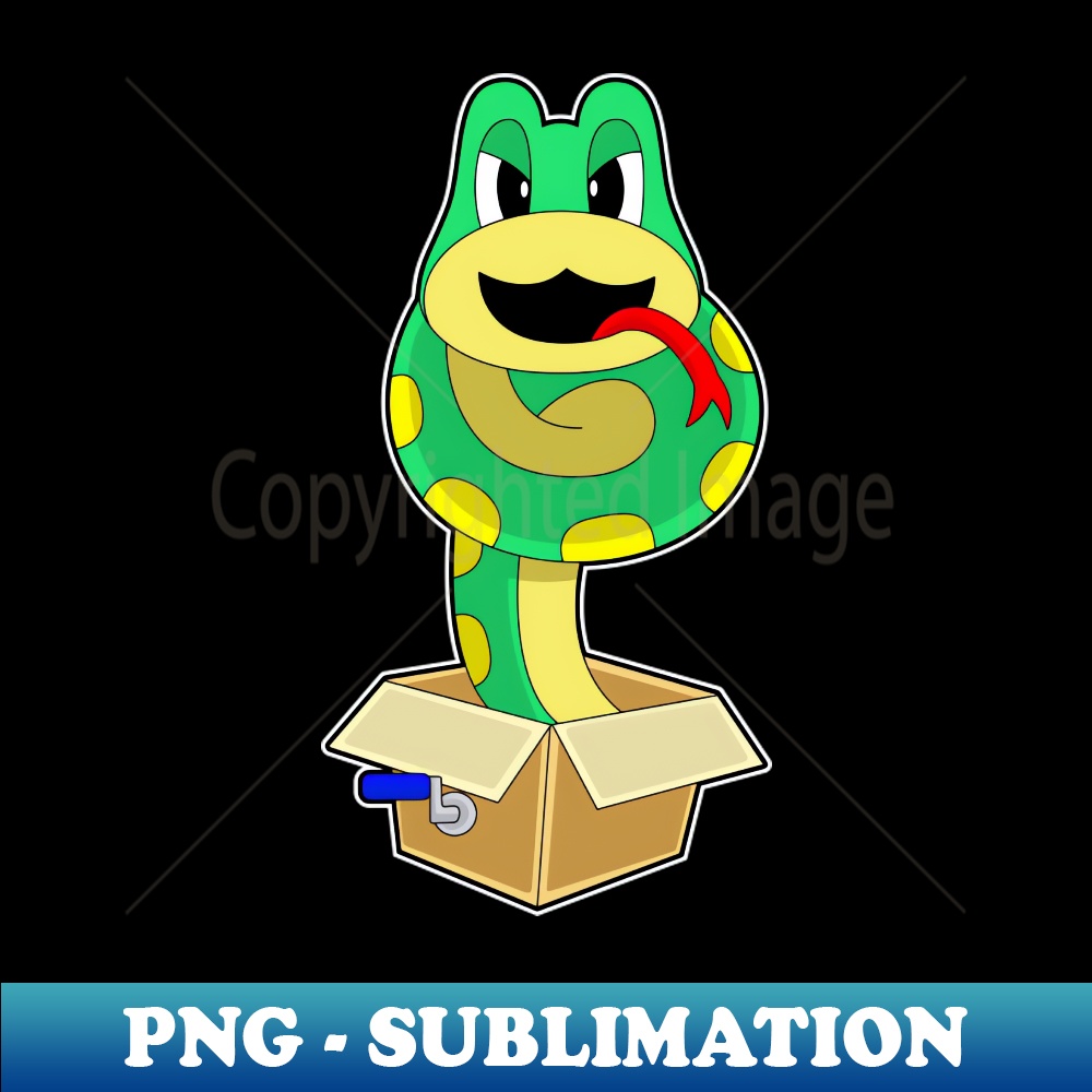 Snake Box - PNG Transparent Digital Download File for Sublim | Inspire ...