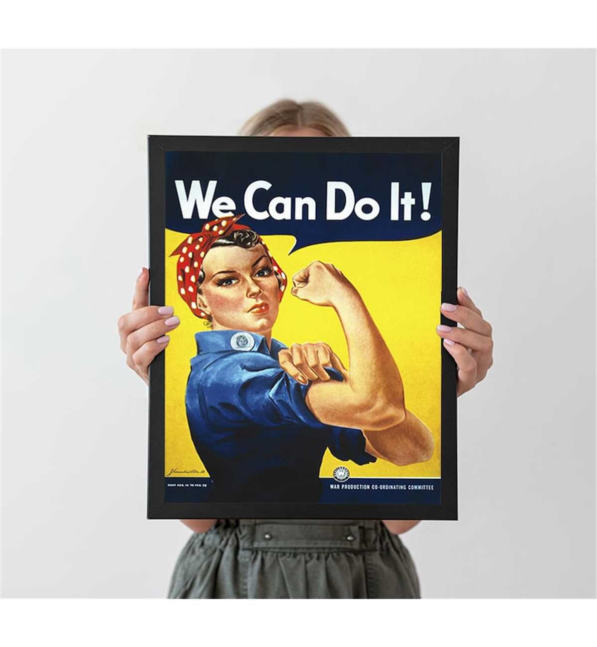 We Can Do It Poster, A4 A3 A2 | Inspire Uplift