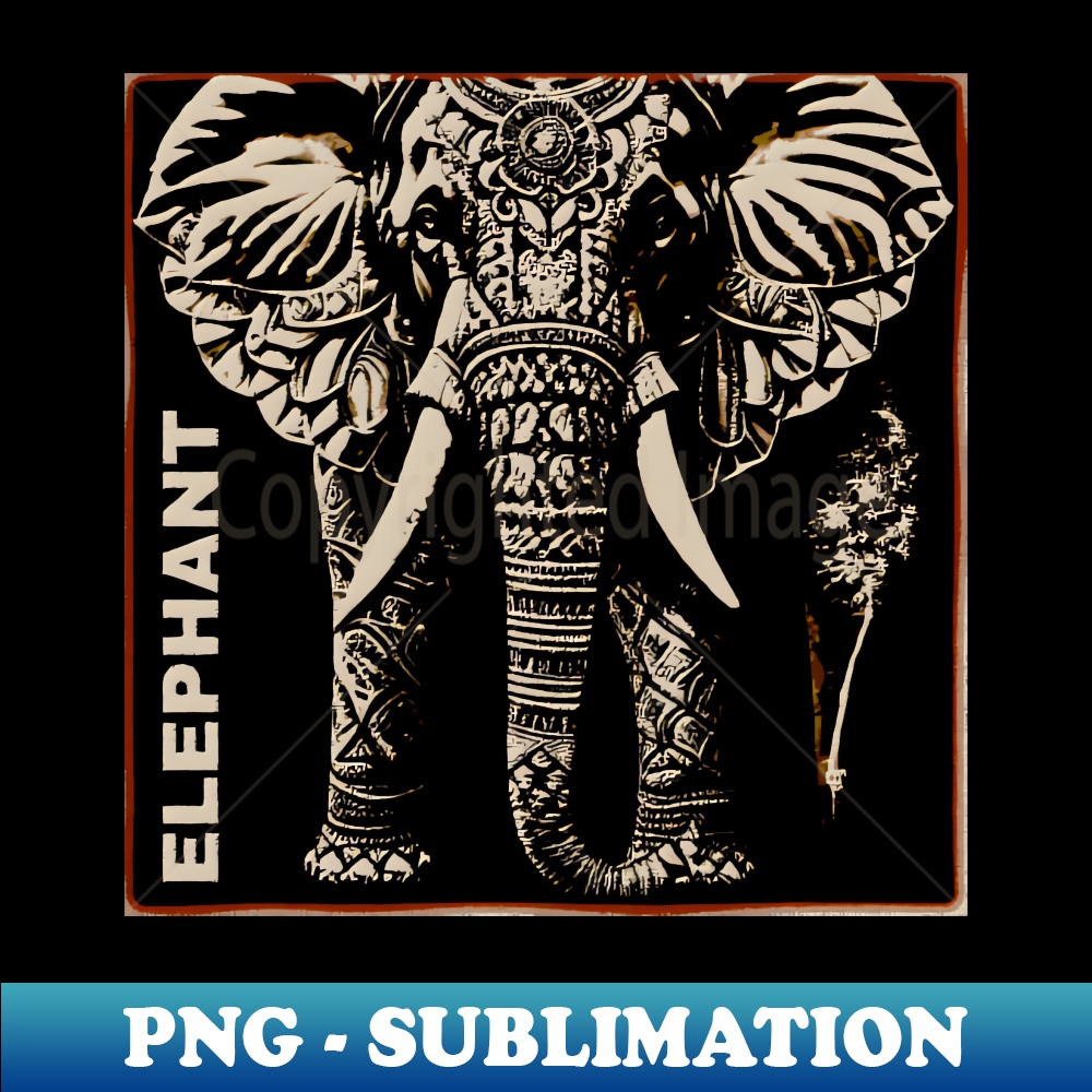 Elephant art - Digital Sublimation Download File - Fashionab | Inspire ...