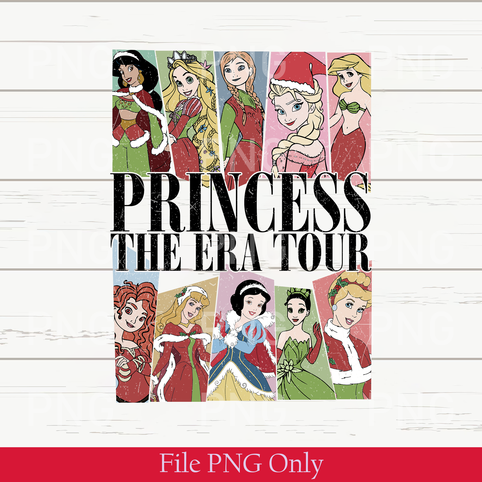 Pink Disney Princess Christmas PNG, Disney Princess Christma | Inspire ...
